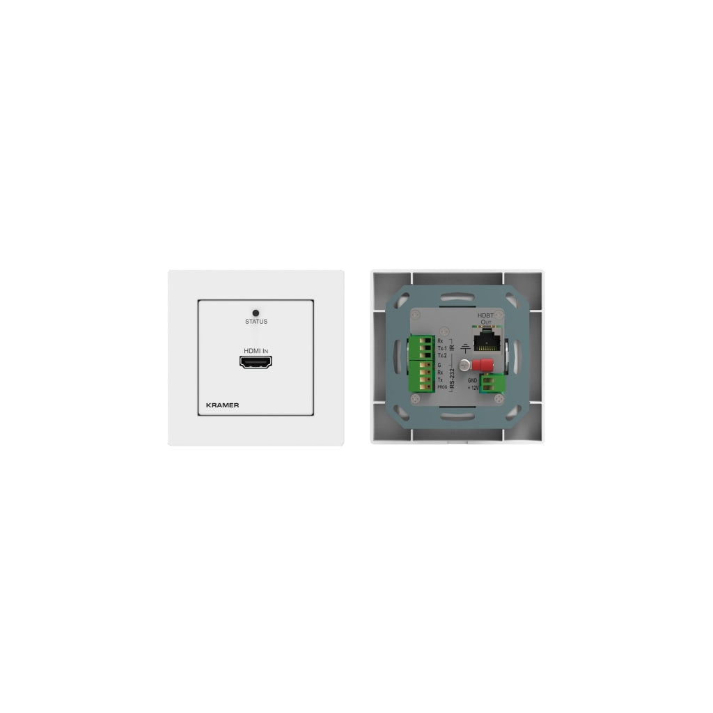 WP-789T/US-D(W/B) KRAMER Transmisor PoE en formato Wall plate para ...